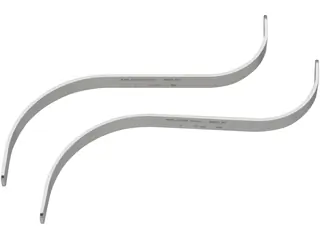 2 Tissue Retractors, s-shaped | KARL STORZ Endoskope | Austria