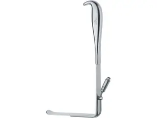 Retractor, w. fiber optic light carrier | KARL STORZ Endoskope